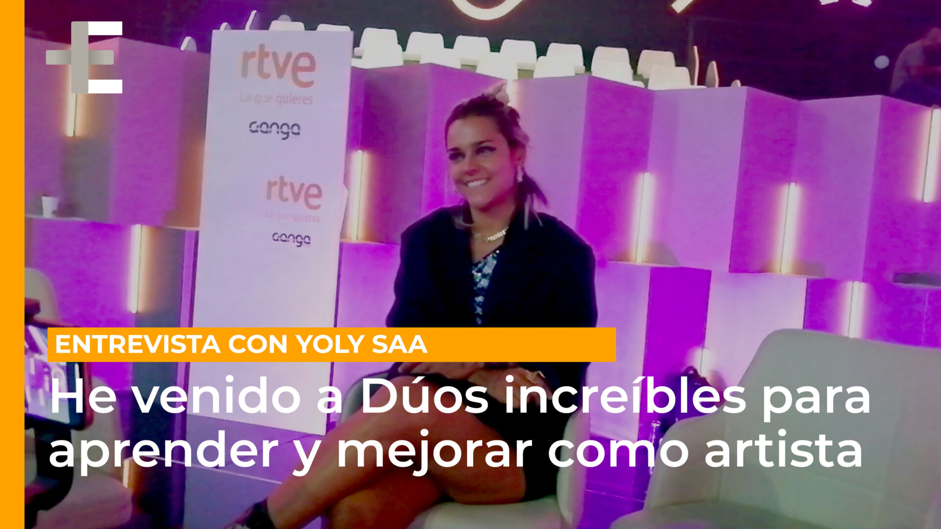 Yoly Saa: "Eurovisión es algo muy grande, nunca digas nunca"