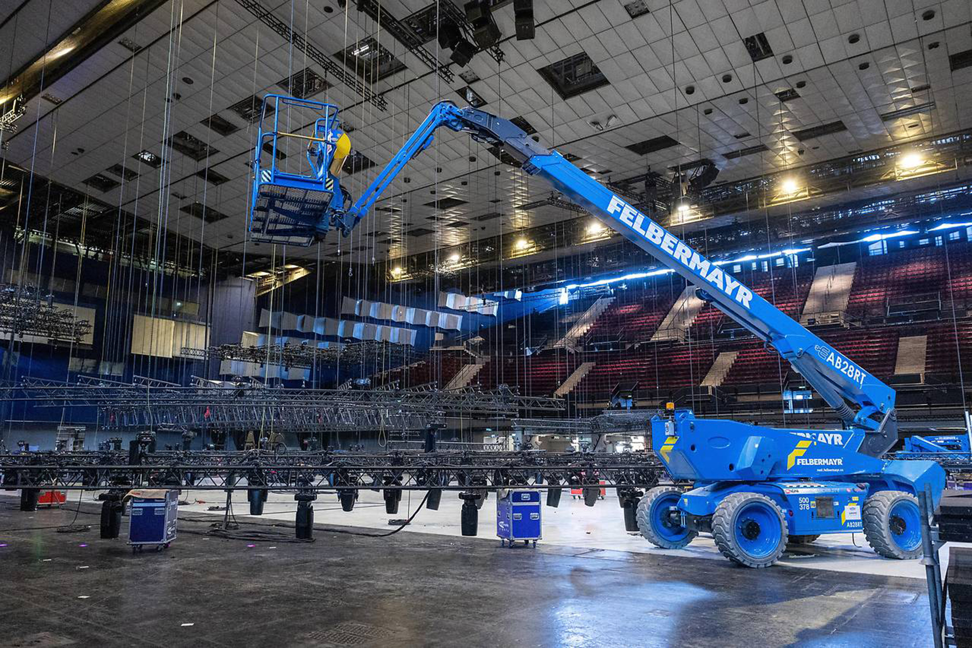 El escenario de Eurovisión 2026 va tomando forma en el Wiener ...
