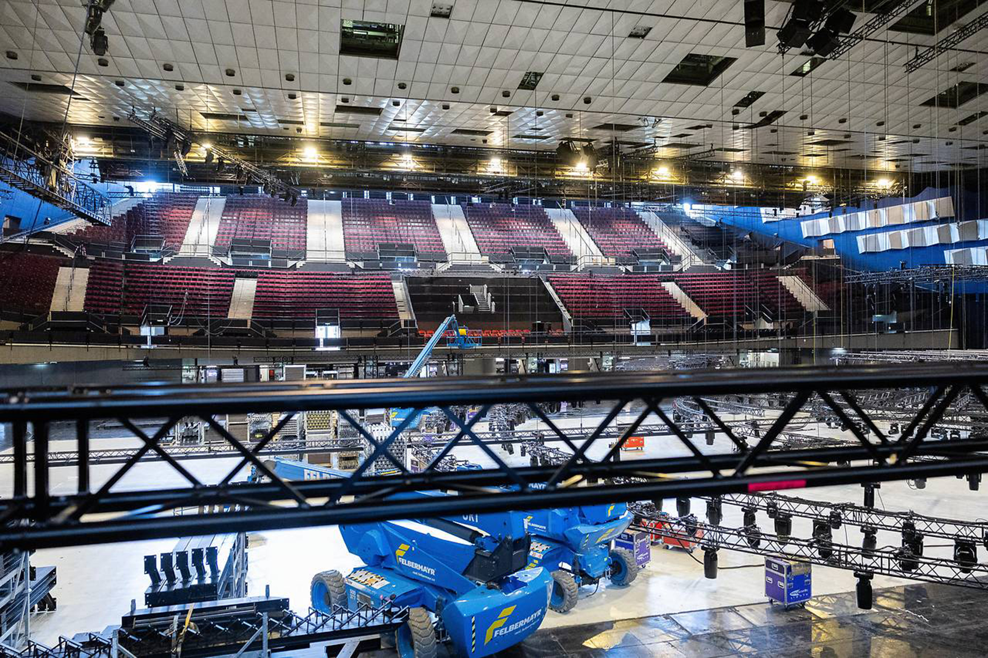 El escenario de Eurovisión 2026 va tomando forma en el Wiener ...